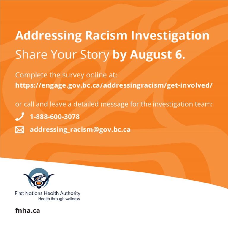 Addressing Racism Investigation – Lake Babine Nation
